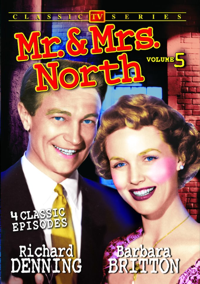 Mr. & Mrs. North - Volume 5 DVD-R (1953) - Television on - Alpha Video | OLDIES.com