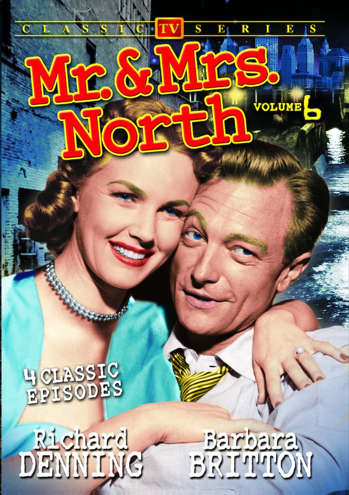 Mr. & Mrs. North - Volume 6 DVD-R (1953) - Television on - Alpha Video | OLDIES.com