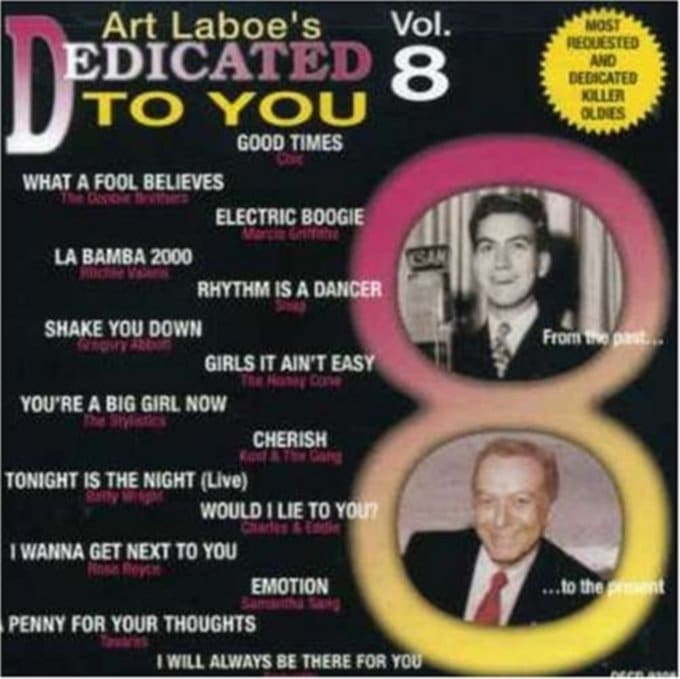 Art Laboes Dedicated To You Volume 8 Cd 1996 Original Sound