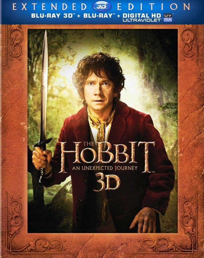 The Hobbit An Unexpected Journey 3d Extended Edition Blu Ray 2012